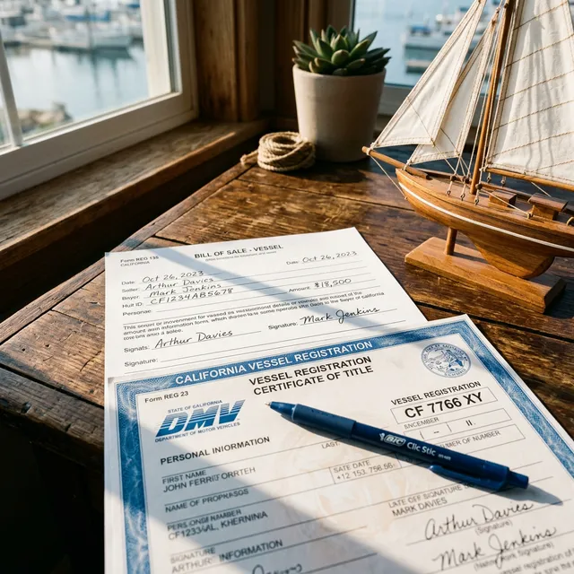 How to Prove Boat Ownership in California Without a Title (2026)